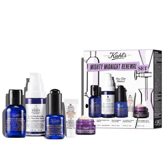 Coffret Mighty Midnight Renewal : régénérer votre peau | Kiehls